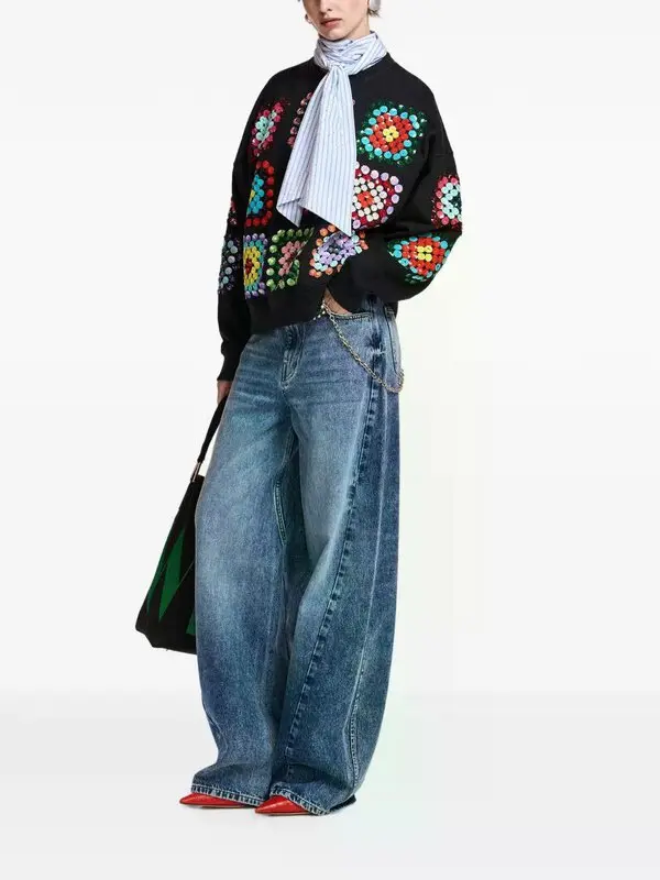 Essentiel Antwerp Karnaval Sequin-embellished Sweatshirt