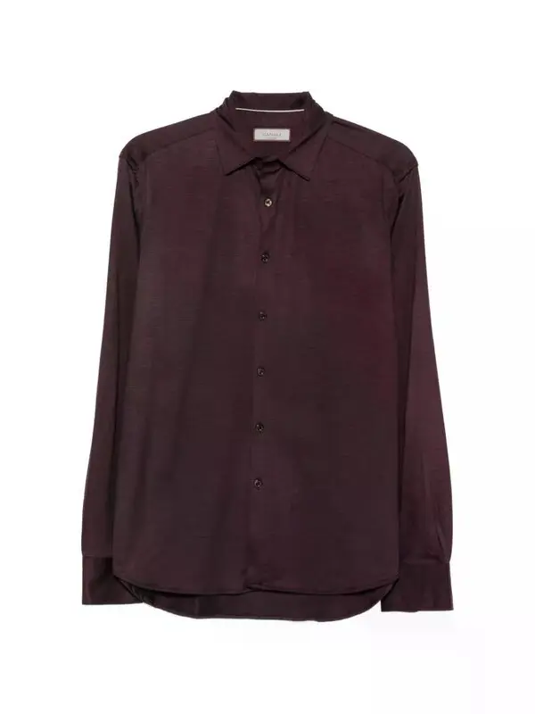 Canali Button-fastening Long-sleeve Shirt