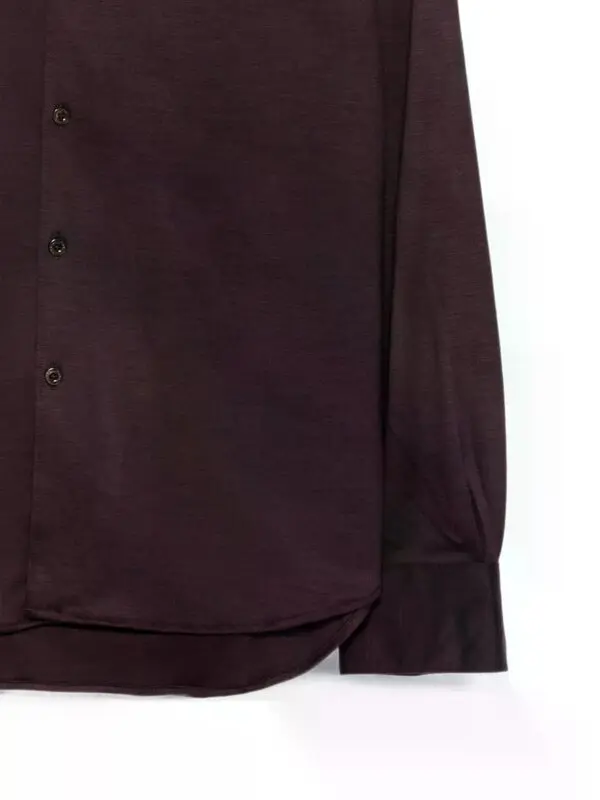 Canali Button-fastening Long-sleeve Shirt
