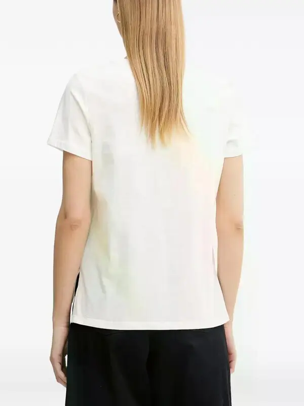 Lola Casademunt Sequin-embellished Logo Print T-shirt