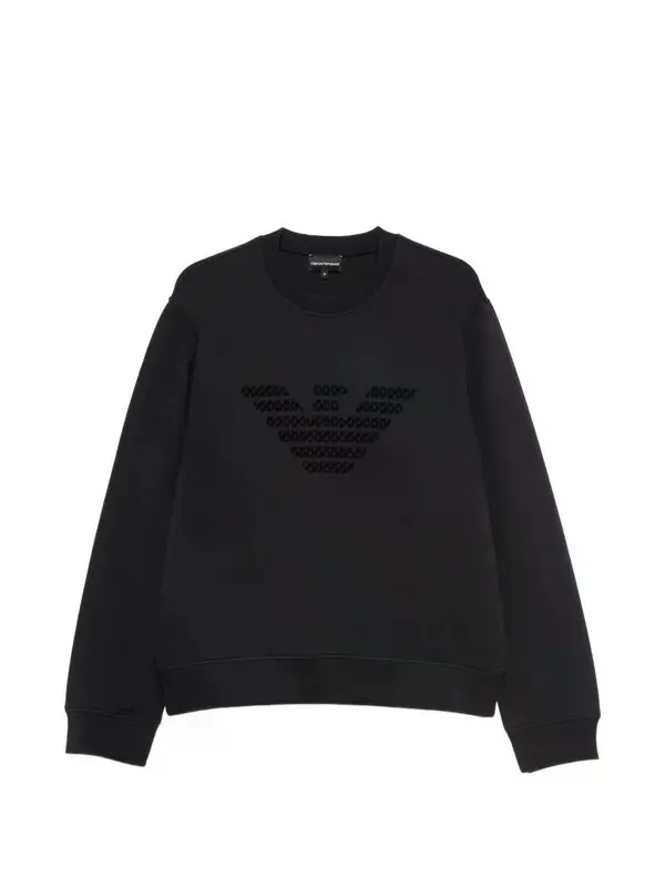 Emporio Armani Logo-print Crew-neck Sweatshirt