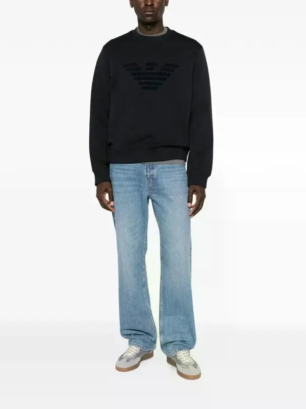 Emporio Armani Logo-print Crew-neck Sweatshirt