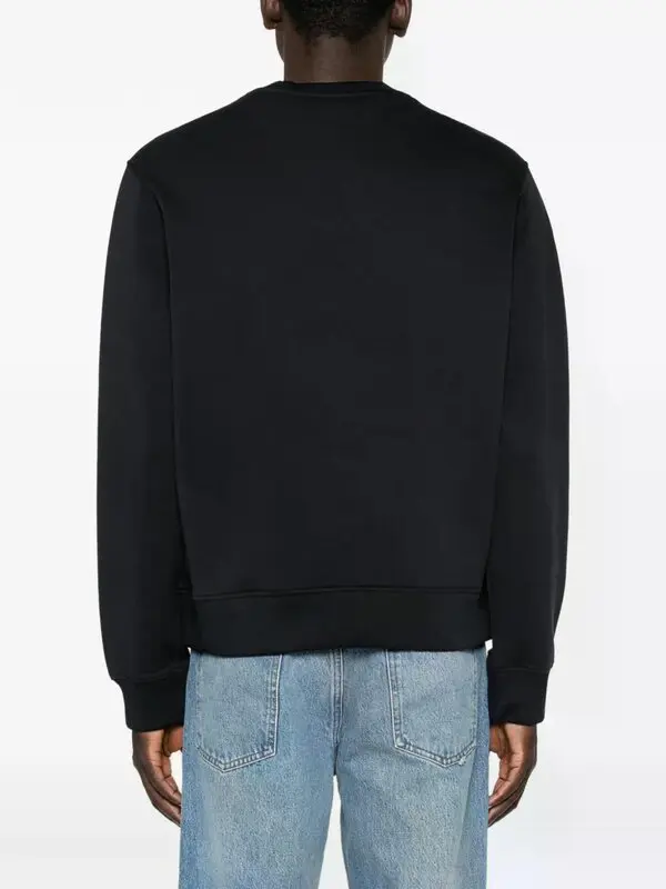 Emporio Armani Logo-print Crew-neck Sweatshirt