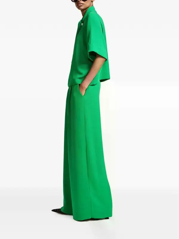 Essentiel Antwerp Tie-neck Raglan-sleeve Top