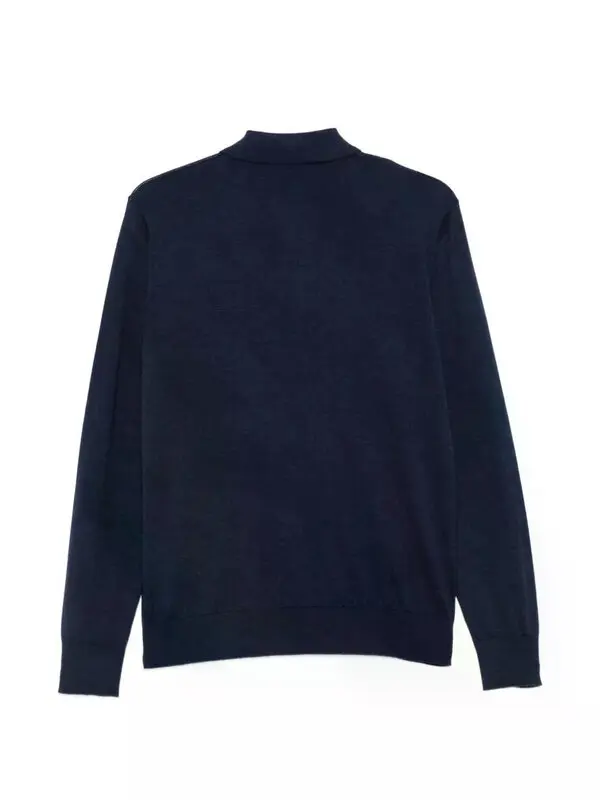Eleventy Long-sleeve Polo Shirt