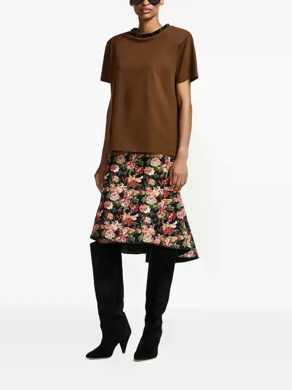 Essentiel Antwerp Embellished Collar T-shirt