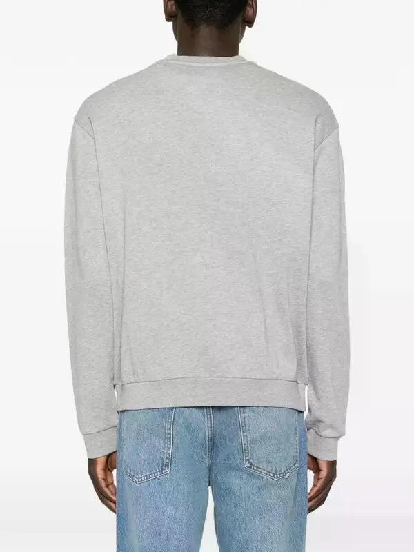 Emporio Armani Graphic-print Crew-neck Sweatshirt