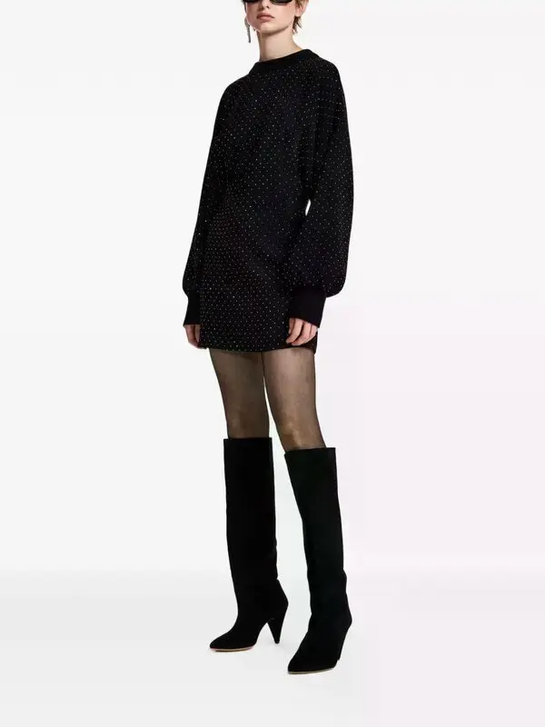 Essentiel Antwerp Rhinestone Embellished Mini Dress