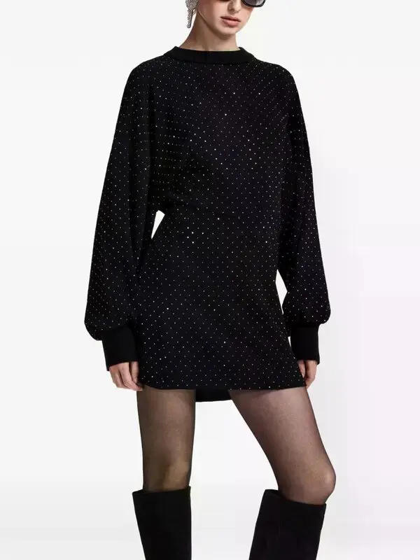 Essentiel Antwerp Rhinestone Embellished Mini Dress