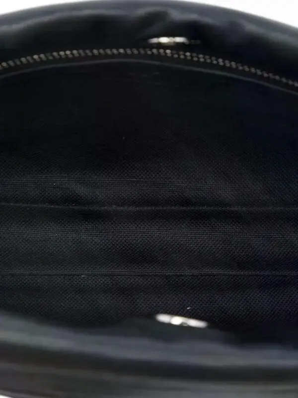 Gucci 2021-2026 Small Diagonal Stitched Calfskin Blondie Satchel - Black