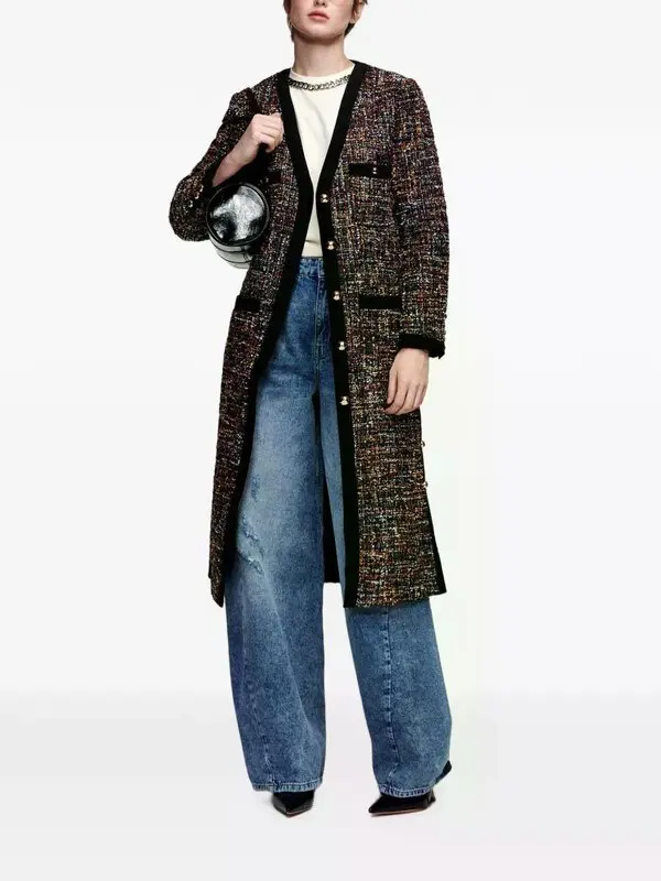 Essentiel Antwerp Katalina Bouclé-knit Coat