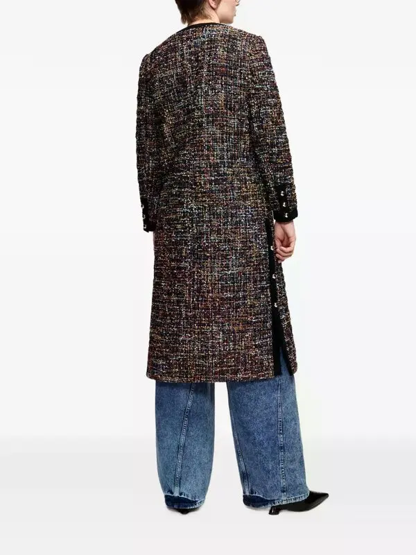 Essentiel Antwerp Katalina Bouclé-knit Coat
