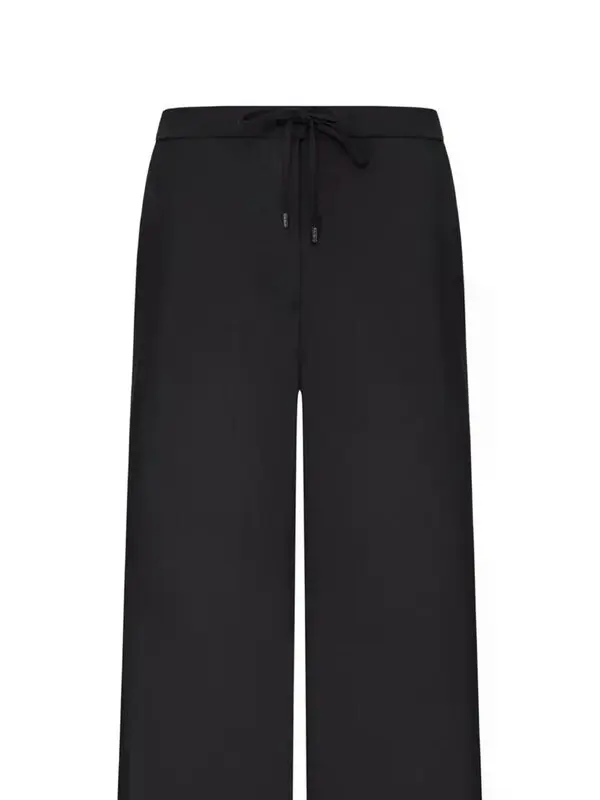 Max Mara Drawstring-waist Wide-leg Trousers