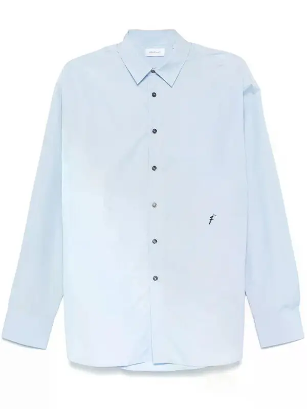 FERRAGAMO Logo-embroidered Shirt