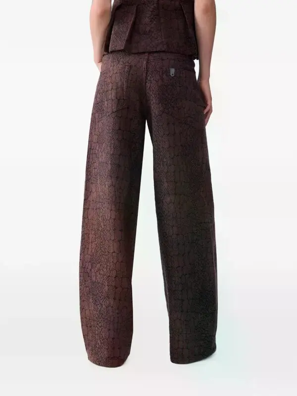 Liu Jo Balloon Jacquard Trousers