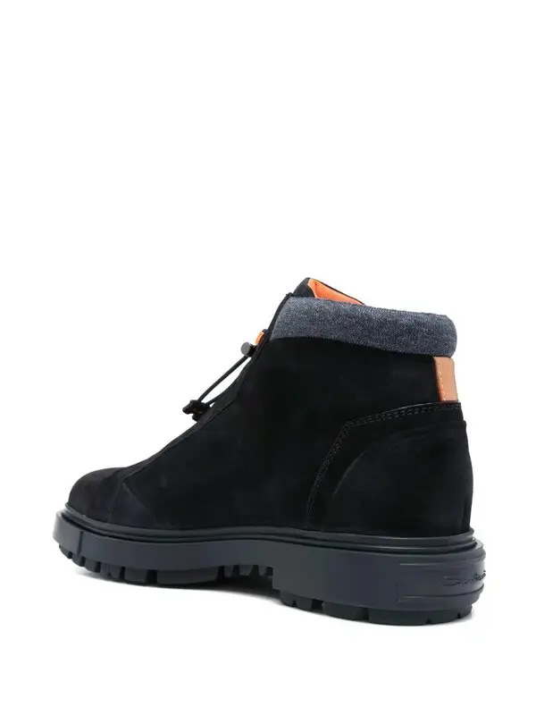 Santoni Suede Boots
