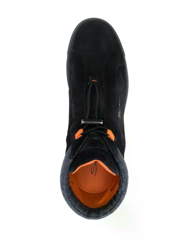 Santoni Suede Boots