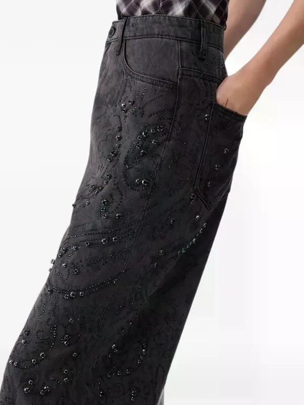 Liu Jo Flared Jeans With Gemstones