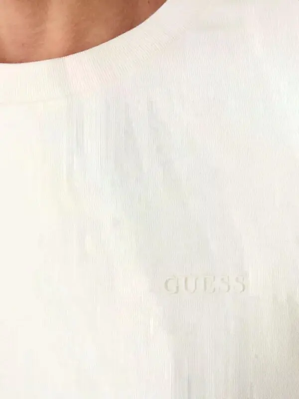 Guess Crew-neck Sweatshirt With Logo Embroidery