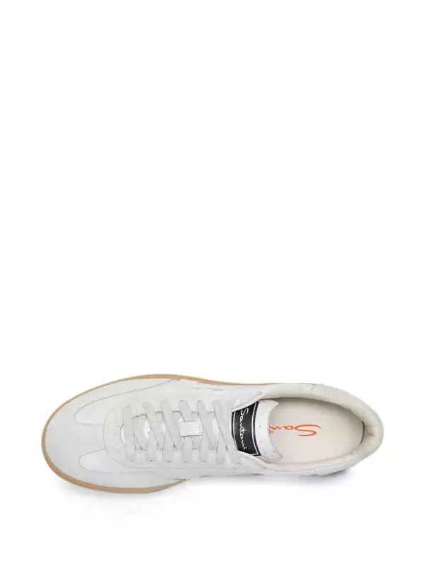 Santoni Dbs Oly Leather Sneakers