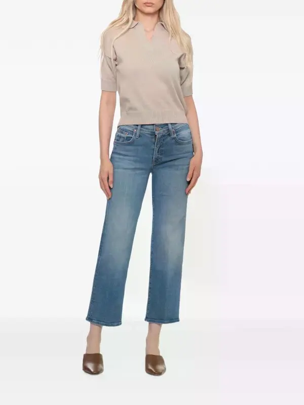 MOTHER The Mid Rise Straight-leg Jeans