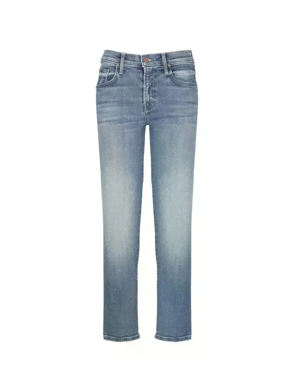 MOTHER The Mid Rise Straight Leg Jeans