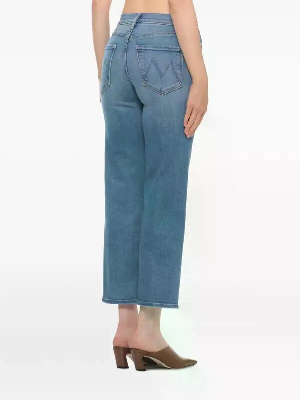 MOTHER The Mid Rise Straight Leg Jeans