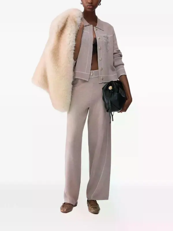 Liu Jo Knit Jacket With Beads