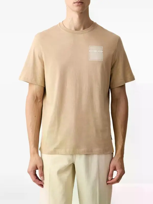 Michael Kors Cotton T-shirt With Graphic Logo