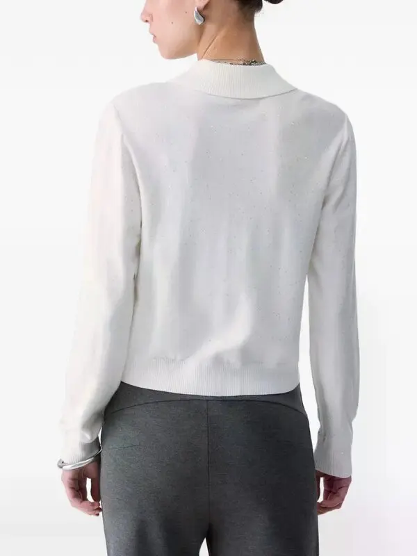 Liu Jo Cardigan With Micro Sequins