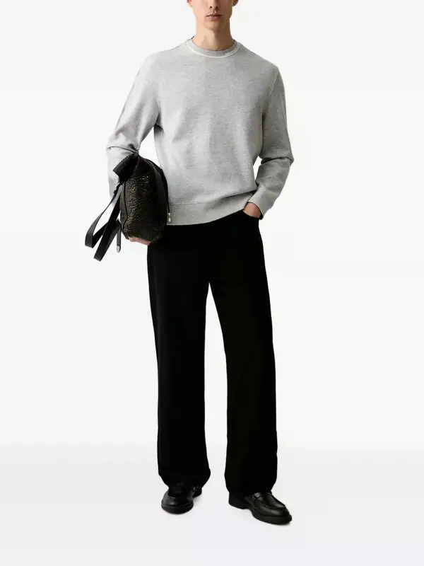 Michael Kors Logo-print Crew-neck Sweater