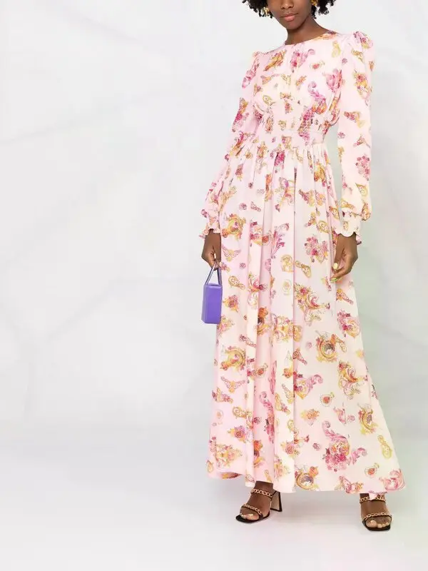 Versace Printed Maxi Dress
