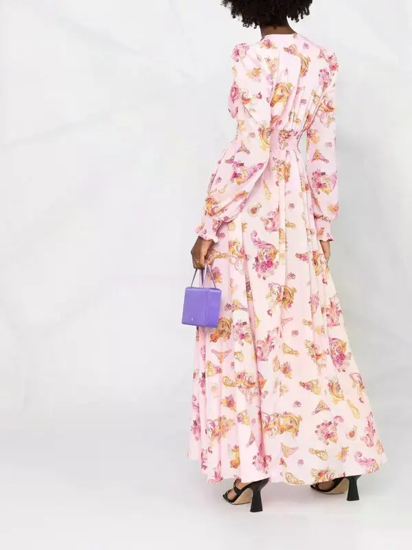 Versace Printed Maxi Dress