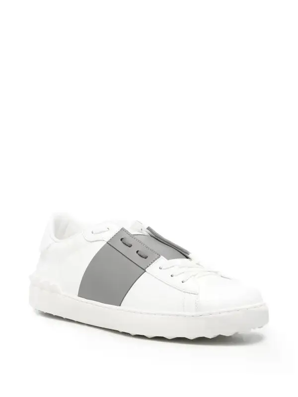Valentino Garavani Open Rockstud-embellished Sneakers