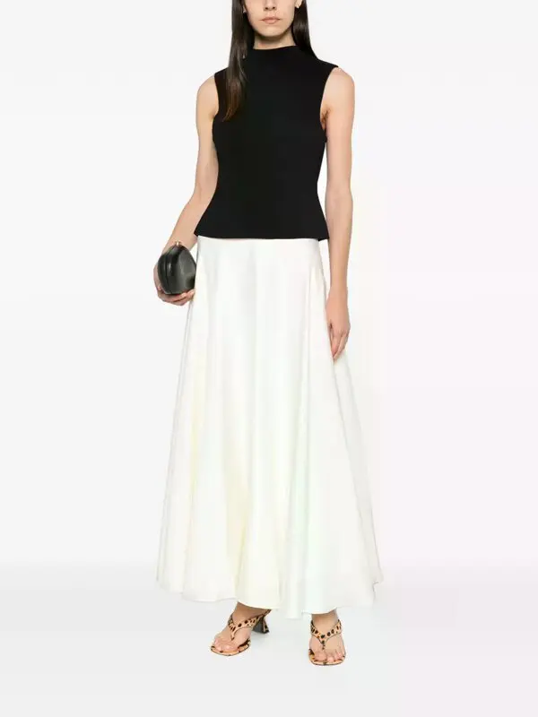 Cult Gaia Cyrene Maxi Skirt In Off White - Neutrals
