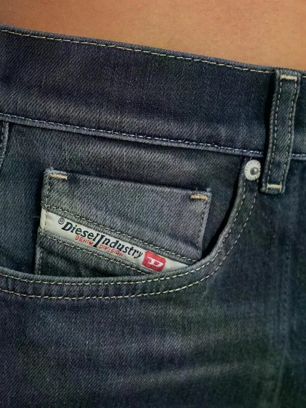 DIESEL® 1978 D-akemi-f Faded Wide Leg Jeans
