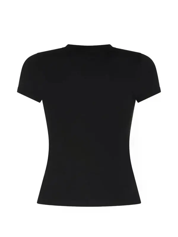 Saint Laurent Cassandre Embroidered T-shirt