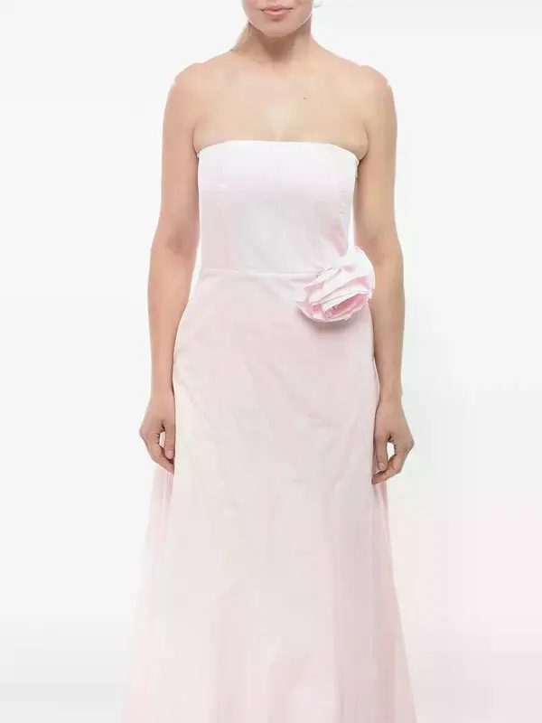 Bernadette Caswel Strapless Maxi Dress - Pink
