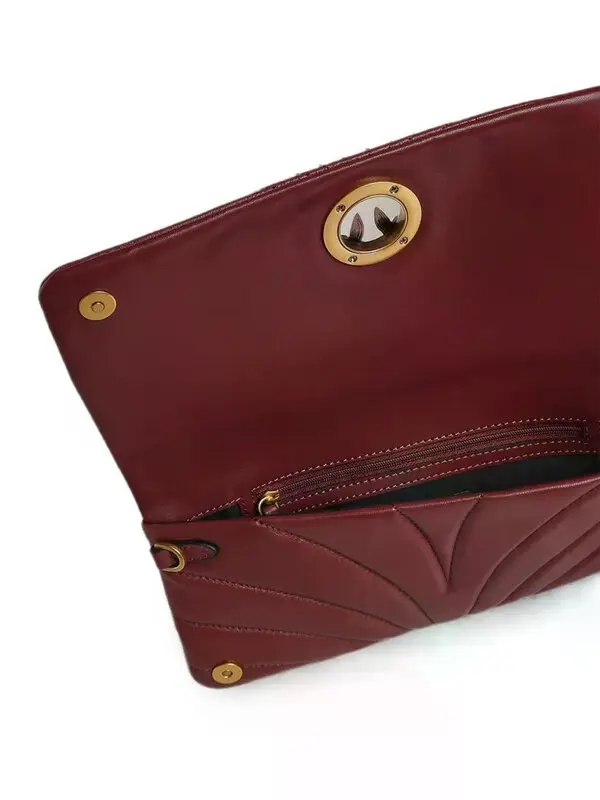 Pinko Love Birds Quilted Shoulder Bag