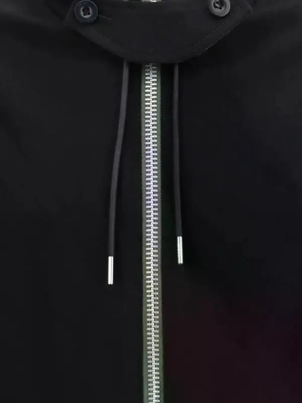 Sacai Long-sleeve Zip-up Hoodie