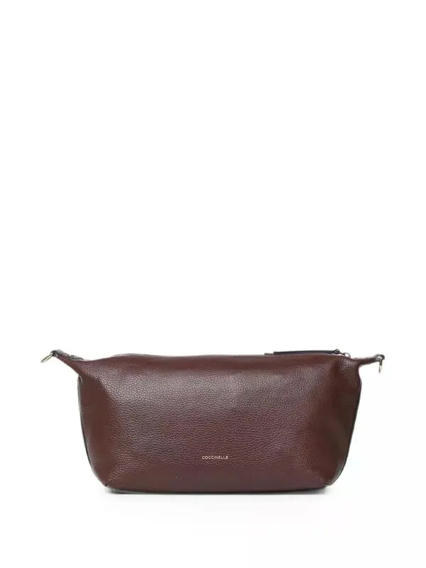 COCCINELLE Beat Generation Medium Grainy Leather Shoulder Bag - Red