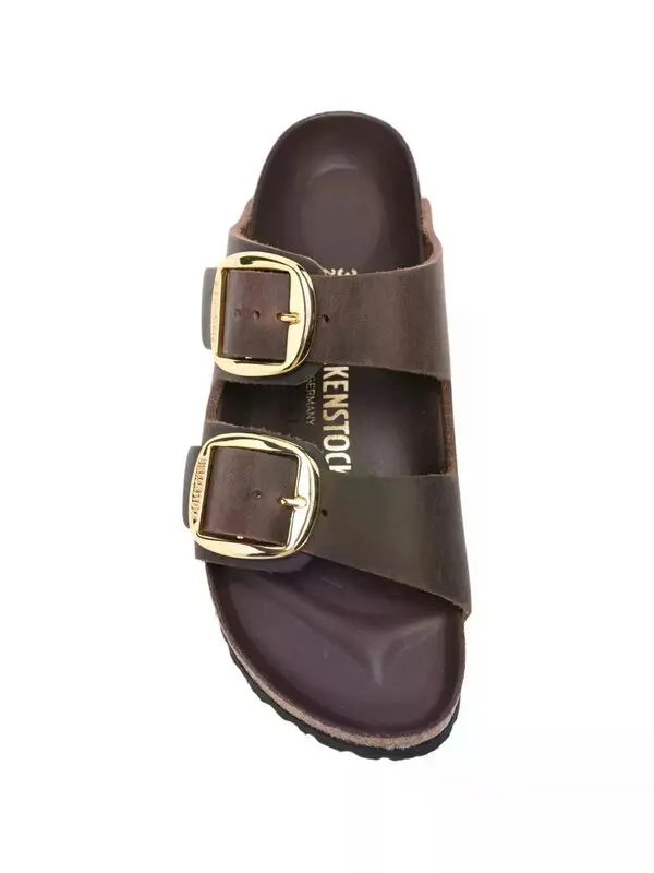 BIRKENSTOCK Arizona Double Strap Buckle Fastening Sandals - Brown