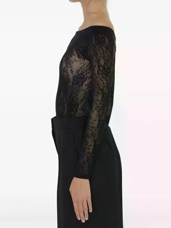 Saint Laurent Floral-pattern Bodysuit