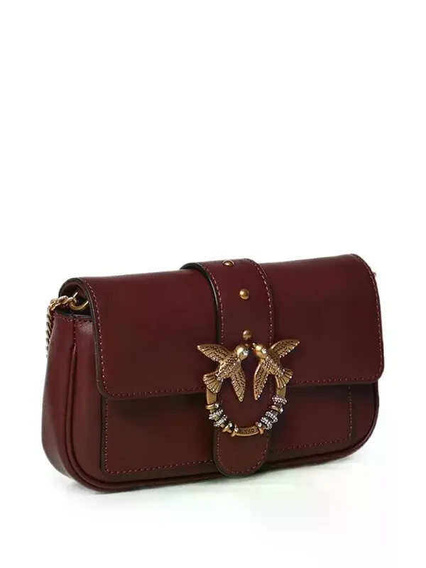 Pinko Love Birds Shoulder Bag - Red