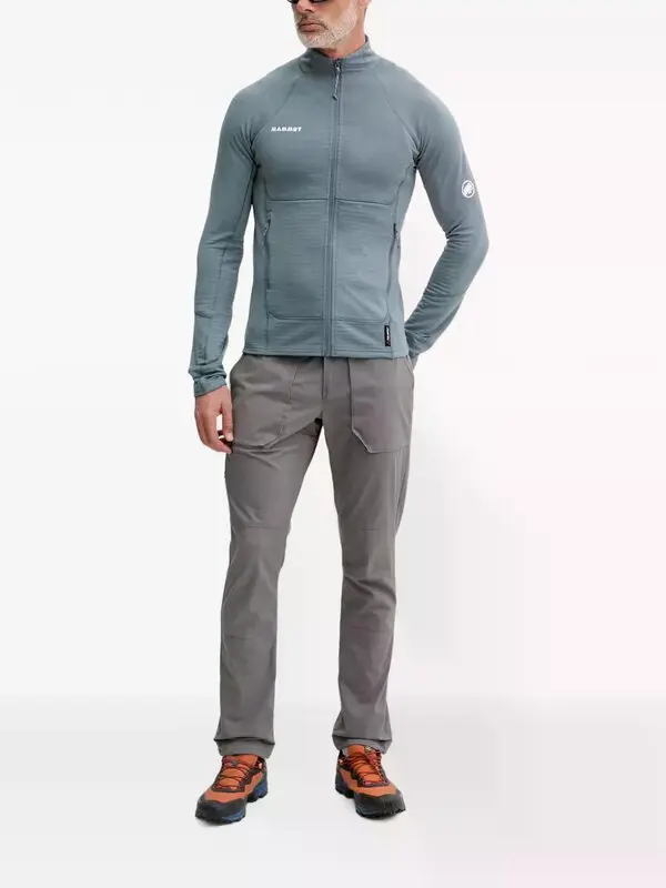 MAMMUT Taiss Ml Logo-print Zip-up Sweatshirt