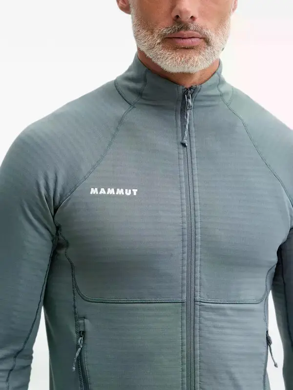 MAMMUT Taiss Ml Logo-print Zip-up Sweatshirt