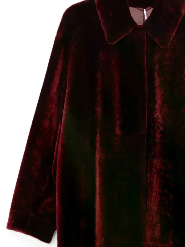 MANZONI 24 Spread-collar Coat