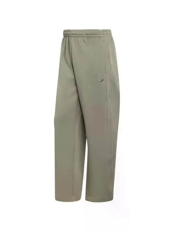 Adidas Logo-embroidered Side-stripe Track Pants