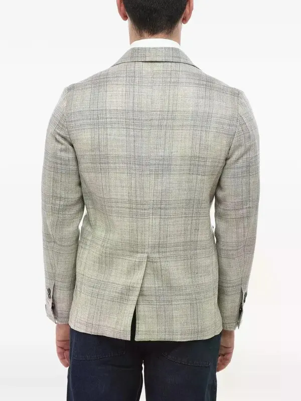 Corneliani Circle Check-pattern Blazer