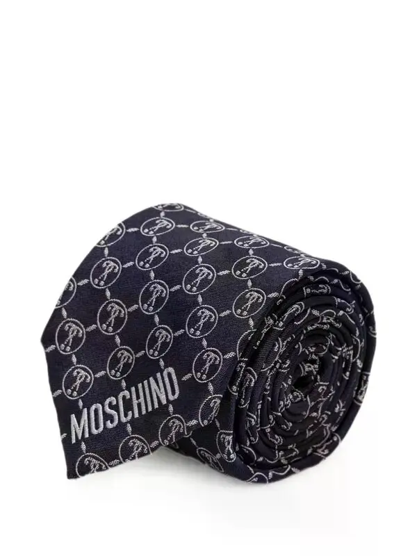 Moschino Pattern Tie